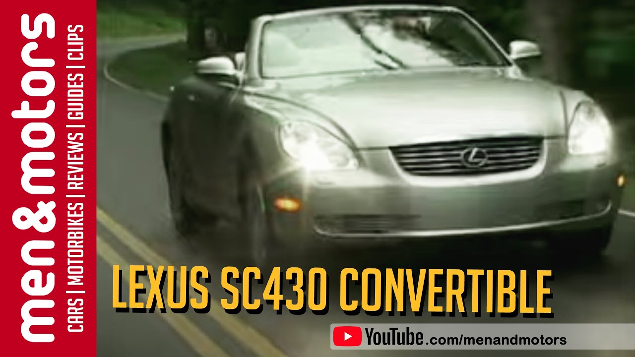 Lexus SC430 Convertible (2001) Review - YouTube