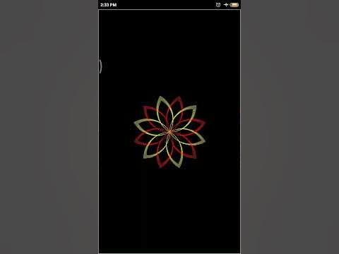 Colourful Glowing Flower 🌹🌸 using Python 🐢 - YouTube