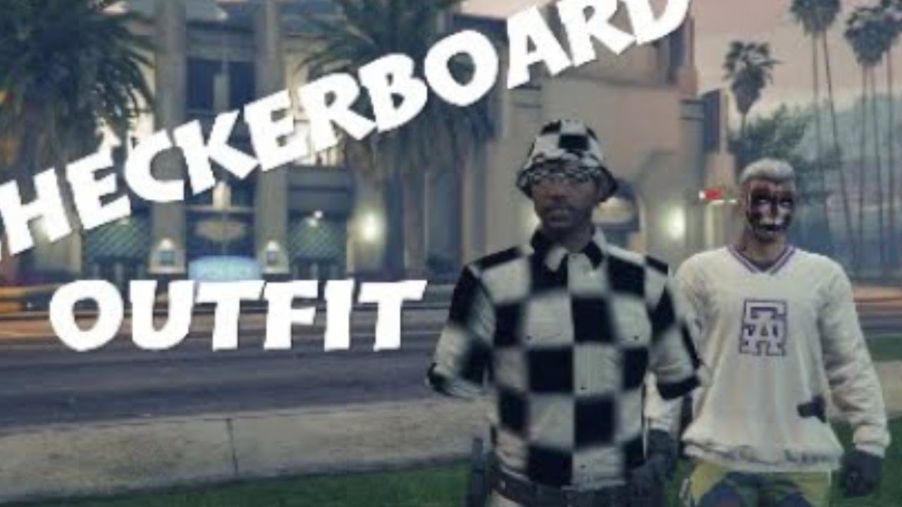 How To Get Checkerboard Outfit GTA 5 - YouTube