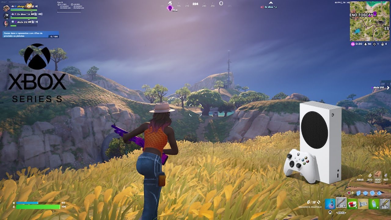 Fortnite Xbox Series S Gameplay (4K 60FPS) - YouTube