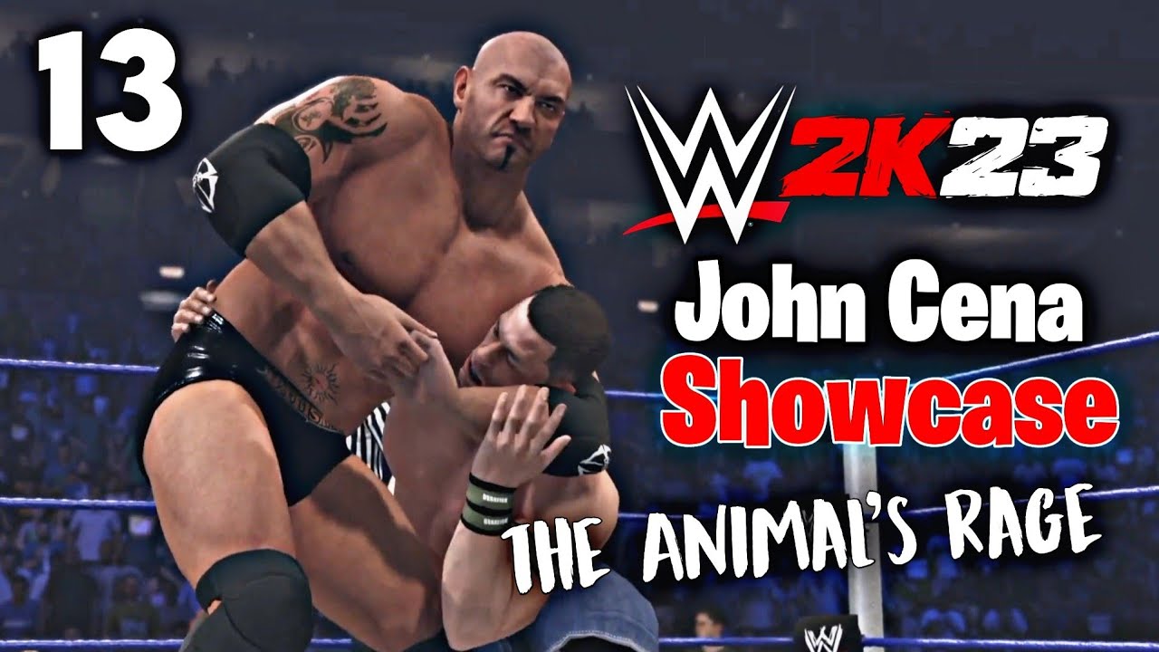 WWE 2K23 - 2K SHOWCASE - Ep 13 - The Animal's Rage - John Cena vs ...
