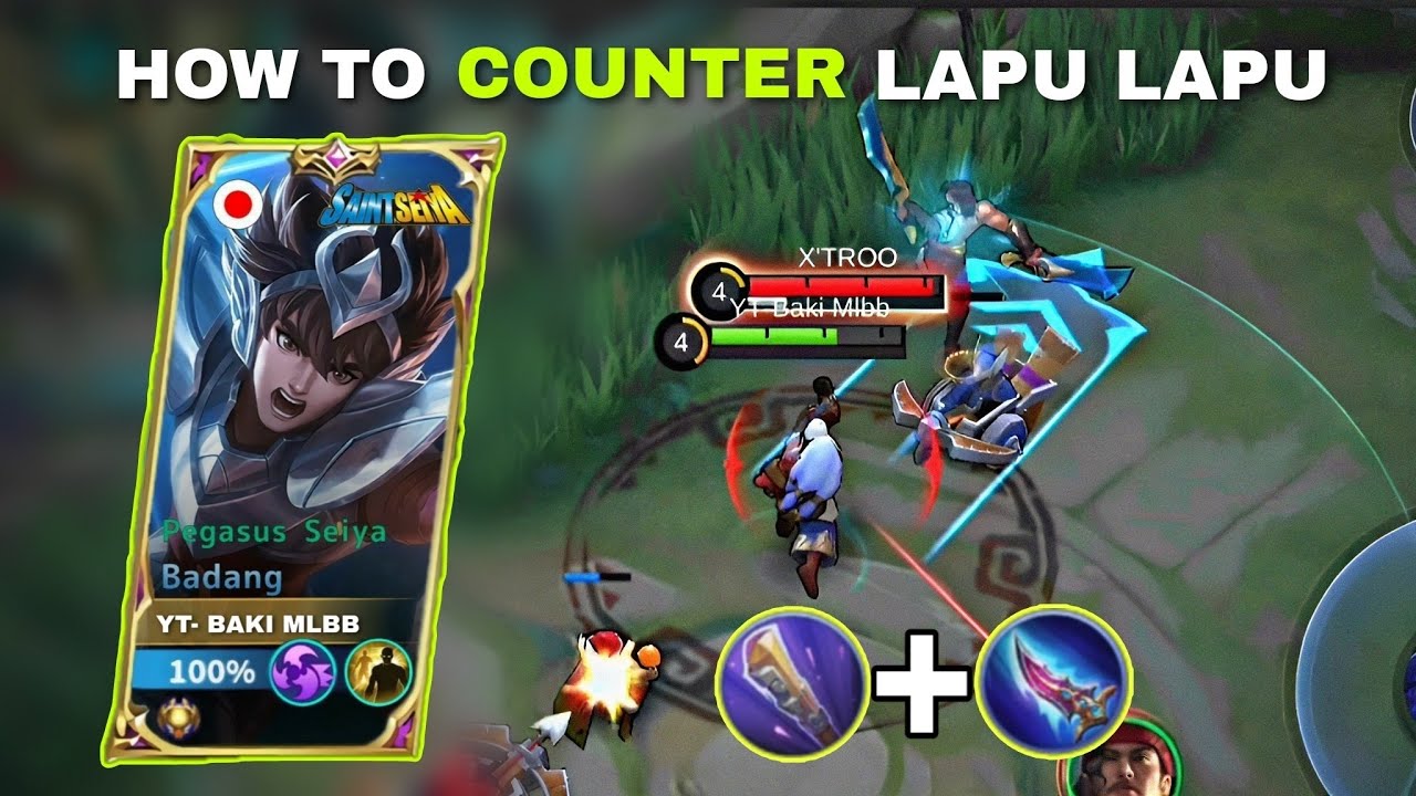 BADANG IS BEST COUNTER FOR LAPU LAPU 🔥| BAKI MLBB, MOBILE LEGEND'S ...