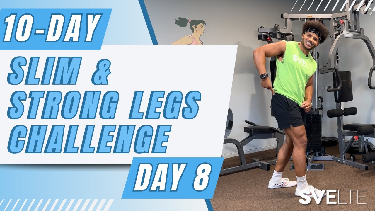Round Booty Workout 10 Day Slim And Strong Legs Challenge Day 8