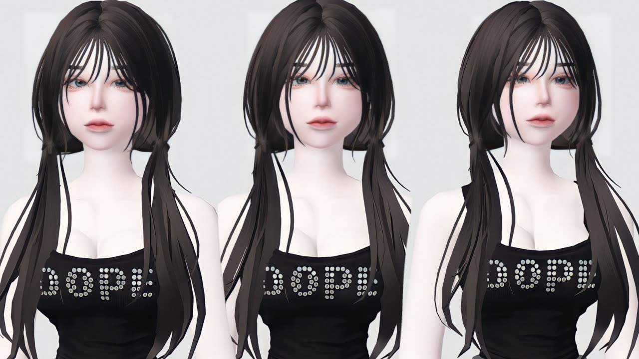 Simple&Cute girl | Zepeto face tutorial - YouTube