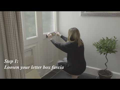 LetterBoxer Blue - Easy Install - Made In England