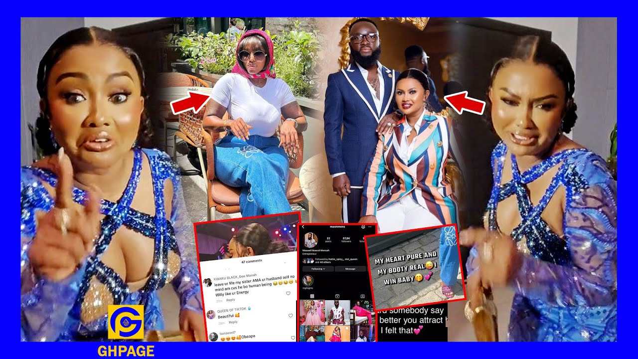 Nana Ama Mcbrown finally speaks after Husband deleted all her love ...