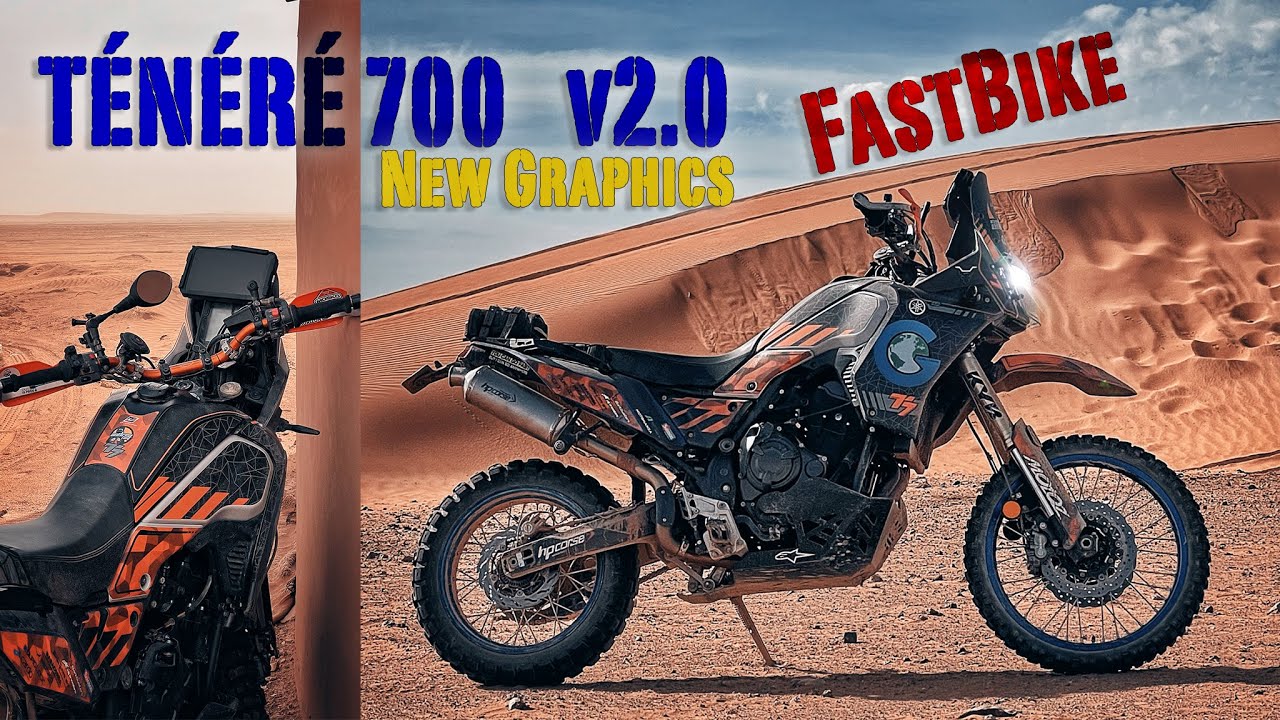 Yamaha Ténéré 700 v.2.0 - The FastBike 2023! - YouTube