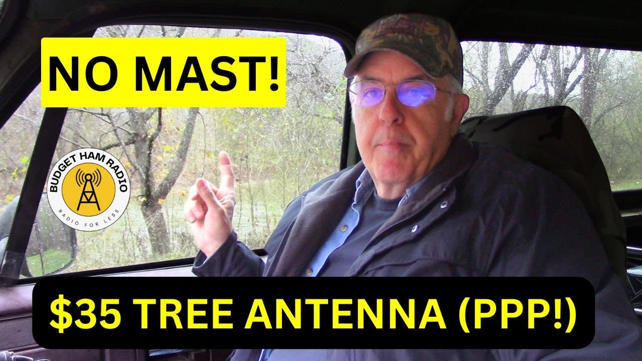 Ultra Portable Poor Man's POTA PERformer Multiband Antenna - YouTube