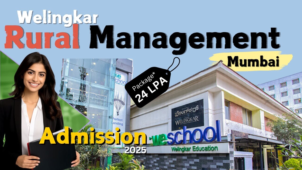 PGDM-Rural Management From Welingkar Institute Mumbai | Admission 2025 ...