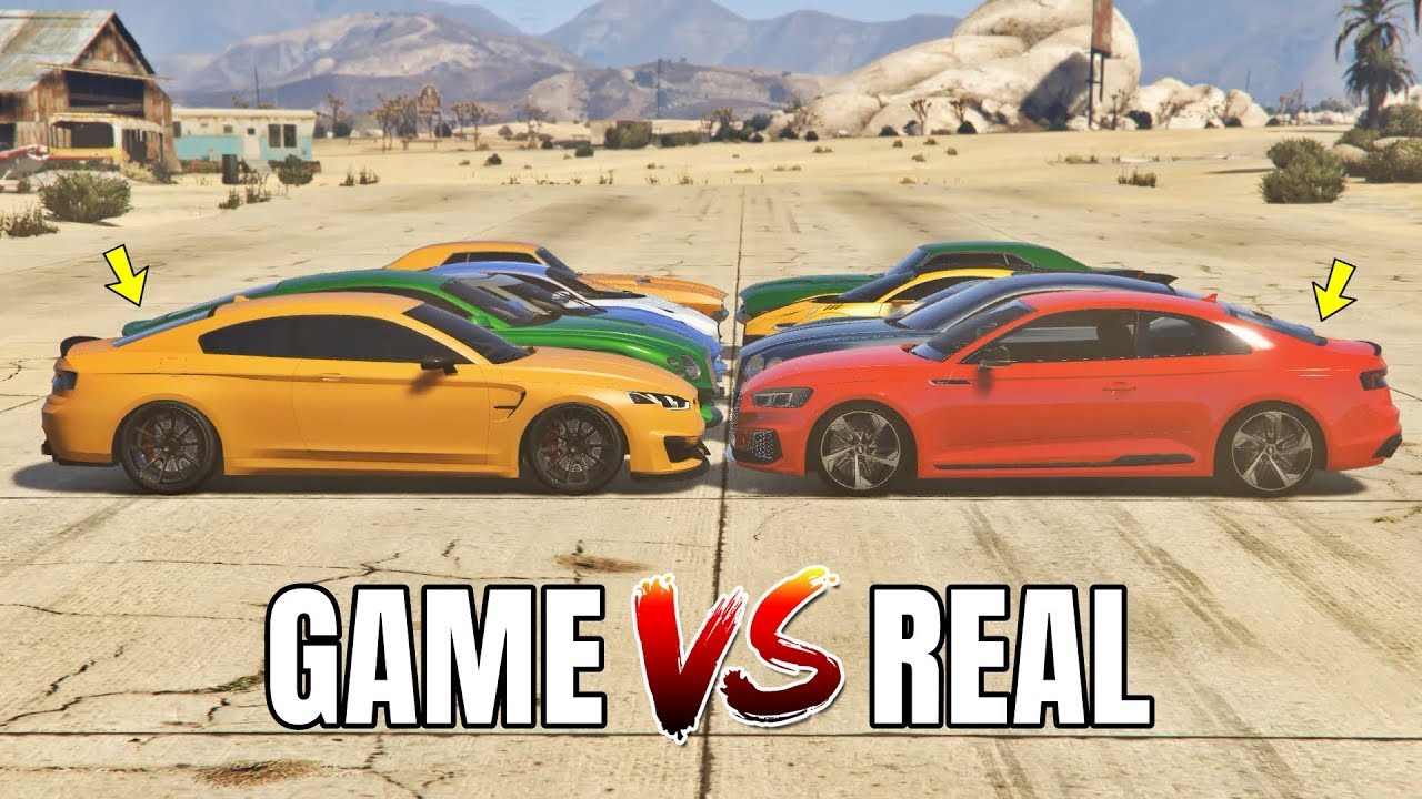 GTA 5 ONLINE - GTA 5 CARS VS REAL LIFE CARS (WHICH IS FASTEST?) (CASINO ...