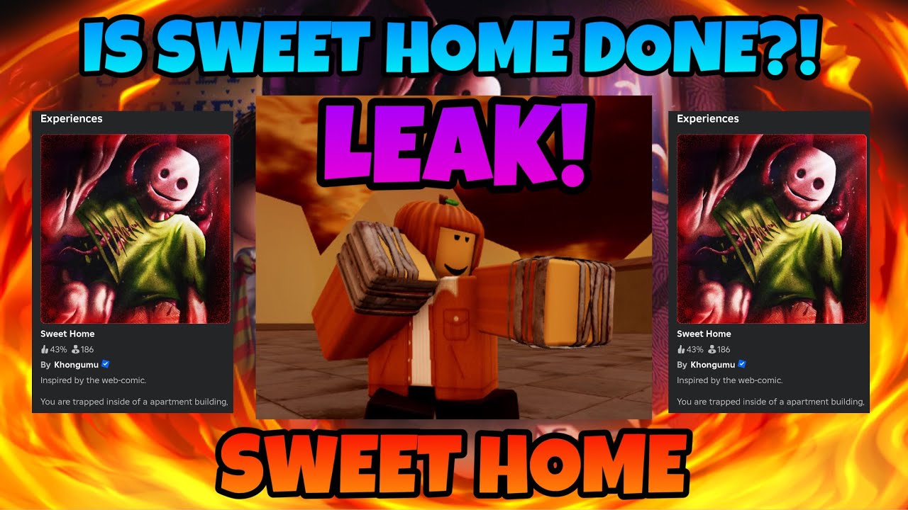 Next UPDATE SOON! NEW Leak and LOW Players?! 🆕🔥| Sweet Home Roblox ...