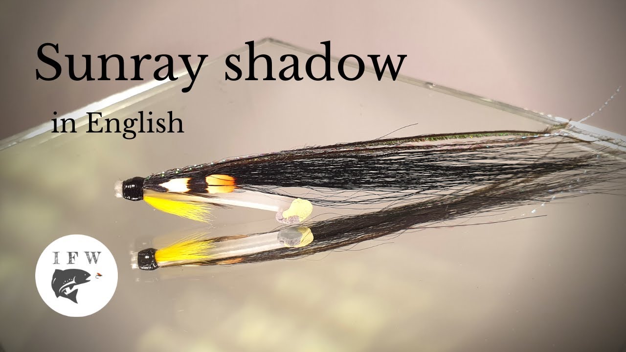 Tying a fly called Sunray Shadow variant Fly Tying tutorial | Ívar's ...