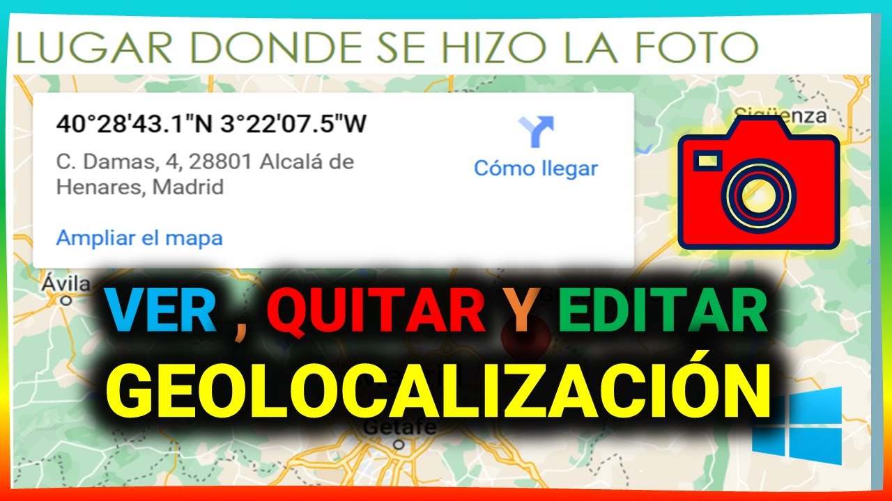 Ver, quitar y añadir GEOLOCALIZACIÓN en imágenes 📷 - YouTube