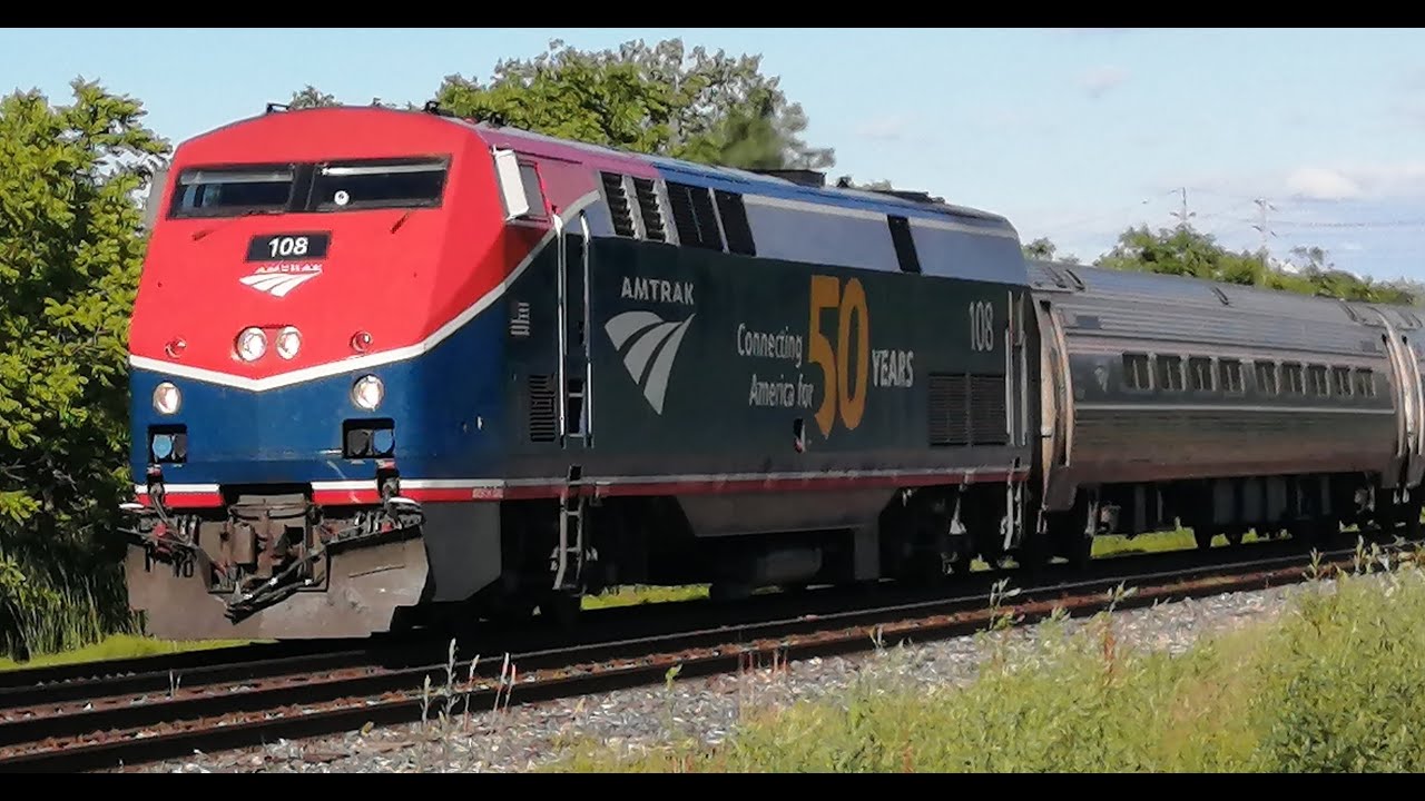 Amtrak Returns!! Amtrak's Maple Leaf Heads to Toronto. - YouTube