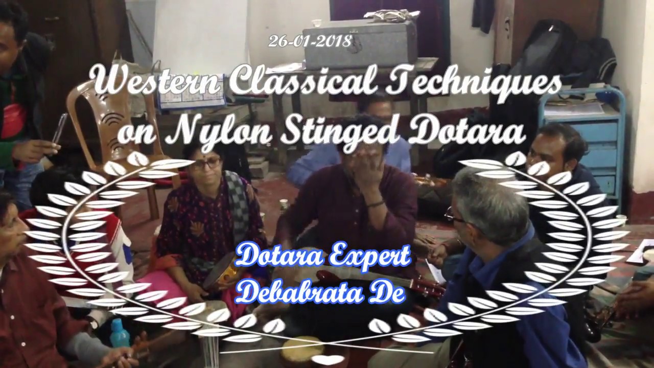 Dotara Workshop Kolkata 2018 || Jazz Playing by Debabrata Dey - YouTube