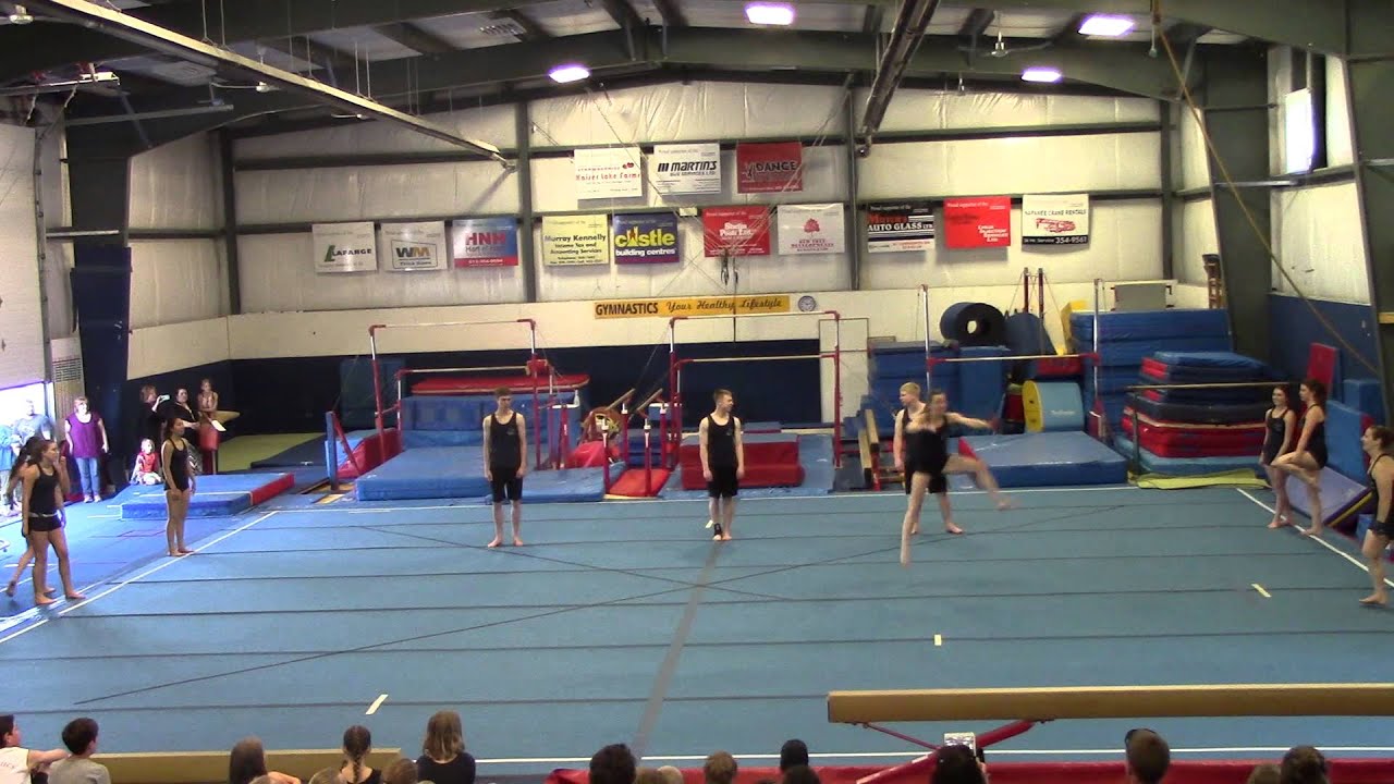 GNGC Open House 2015 Coaches Gymnastics Demo - YouTube