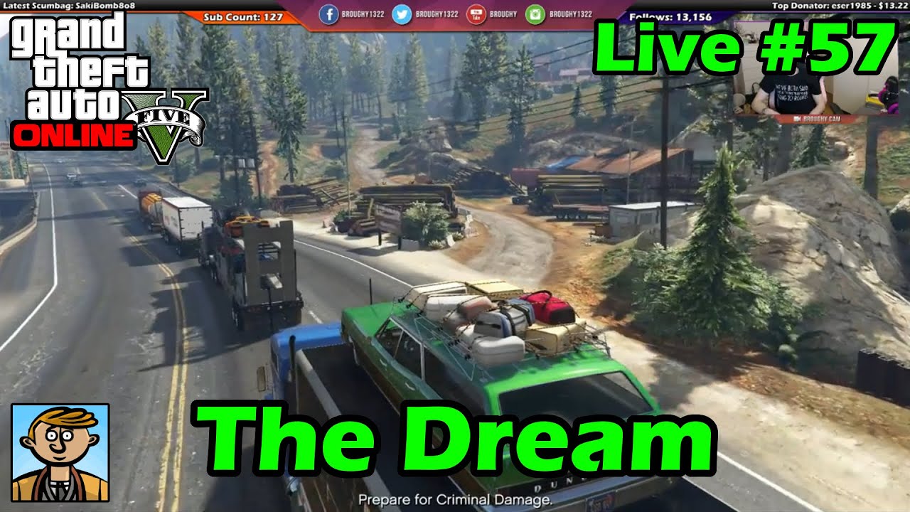 The Dream (GTA Role-Play) - GTA 5 Fun & Games №43 - YouTube