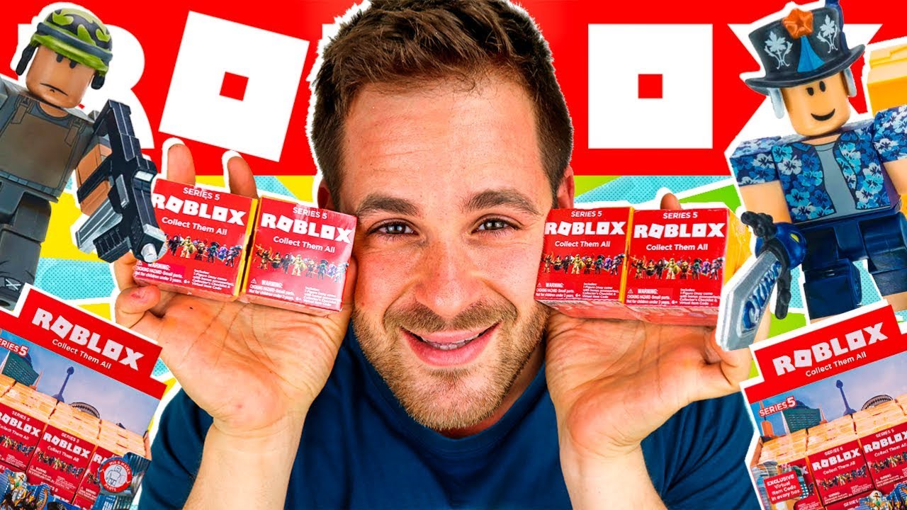 Roblox Series 5 UNBOXING 5 CAJAS MYSTERY FIGURES en Pe Toys - YouTube