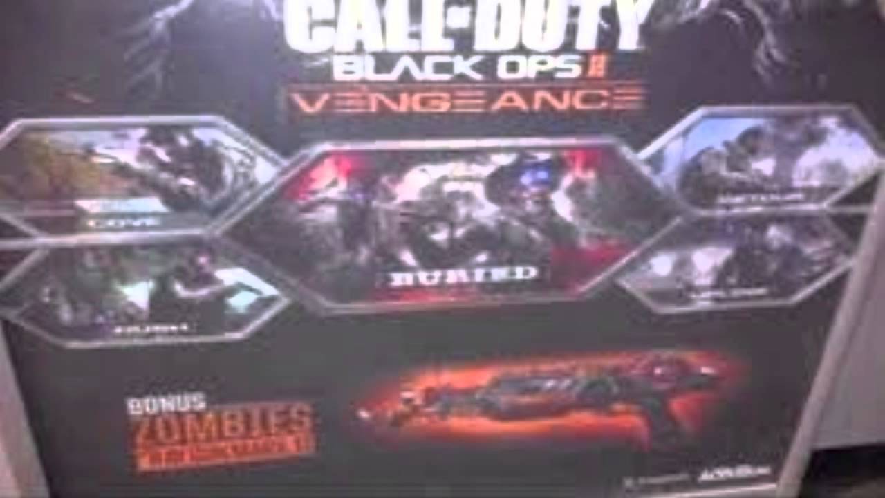 Black Ops 2 "VENGEANCE" Map Pack 3! - NEW "Ray Gun Mark 2" Zombies ...