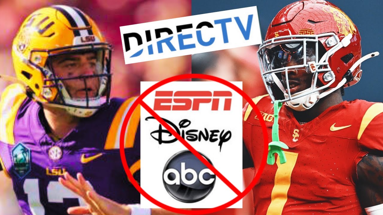 USC BEATS LSU As College Football Fans RAGE After DirecTV And ESPN ...
