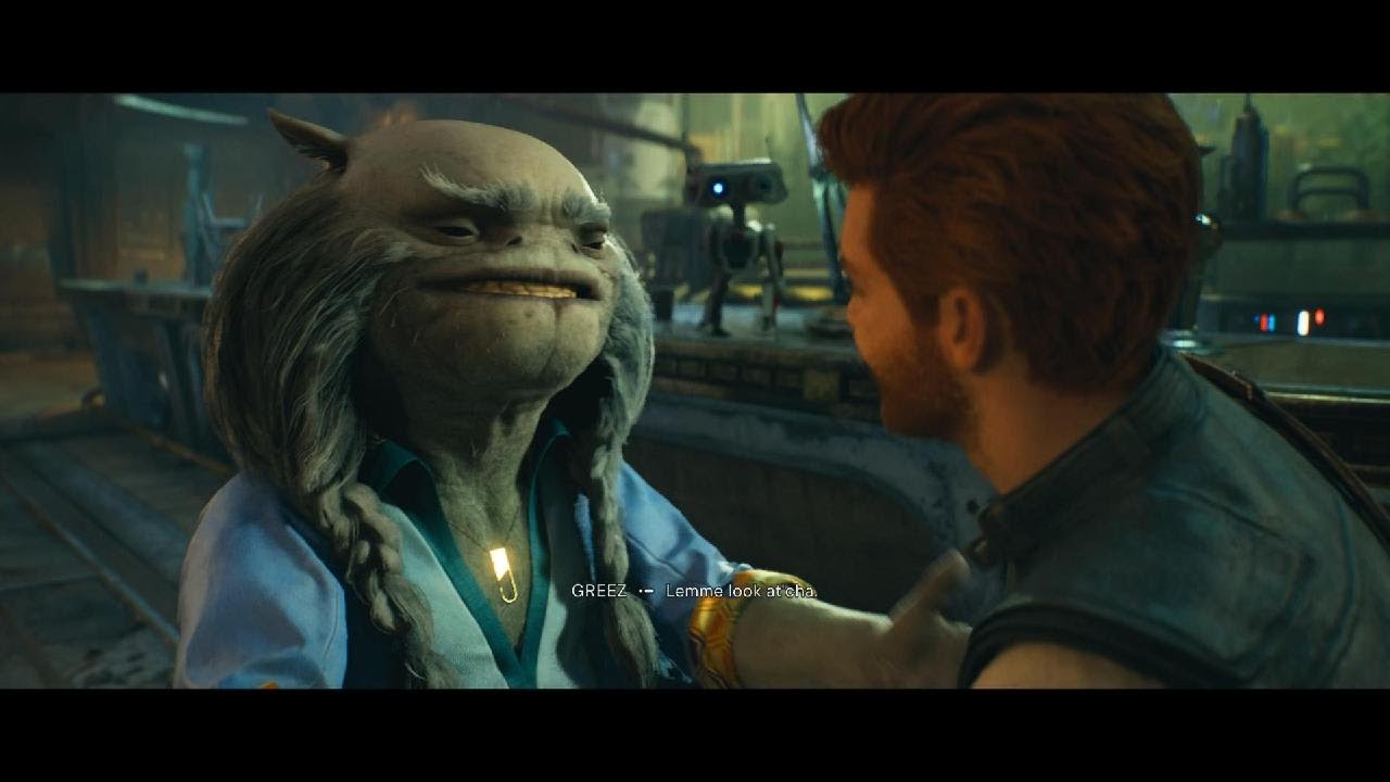 STAR WARS Jedi: Survivor - 1st Time at Pyloon's Saloon. - YouTube