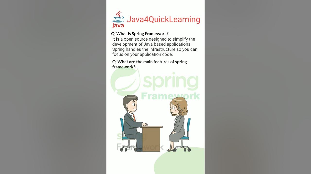 What is Spring Framework #java #spring #springboot #framework #java4quicklearning - YouTube