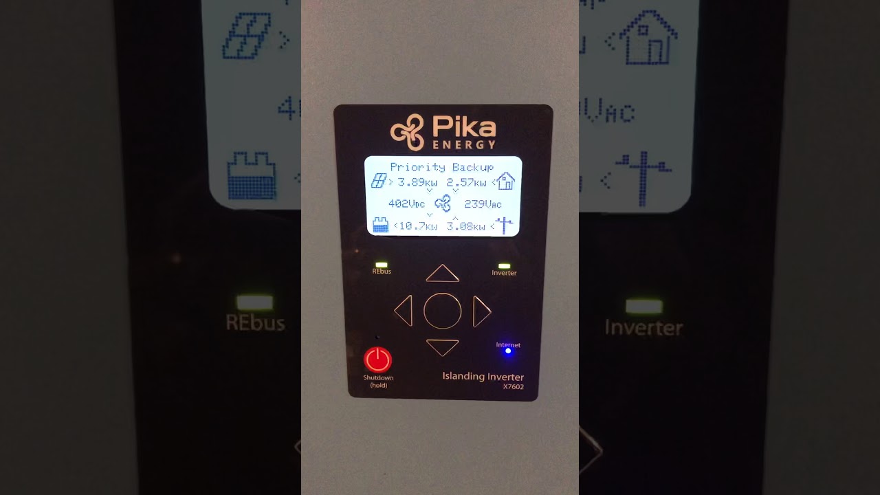 Pika Energy Island (Generac PWRcell) - Priority Backup Mode - YouTube