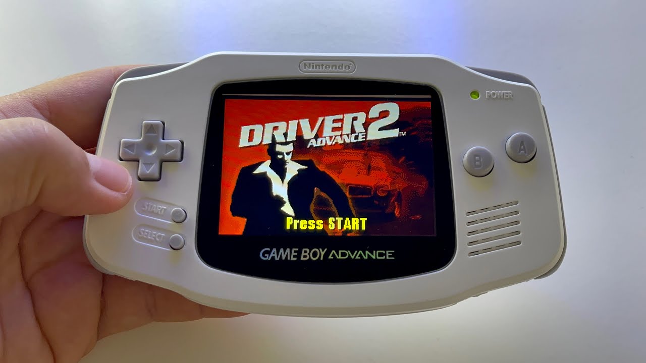 Driver 2 advance | Gameboy Advance (IPS display) gameplay - YouTube