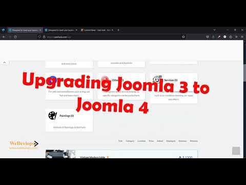 Joomla 3 to Joomla 4 upgrade tutorial for live site - YouTube