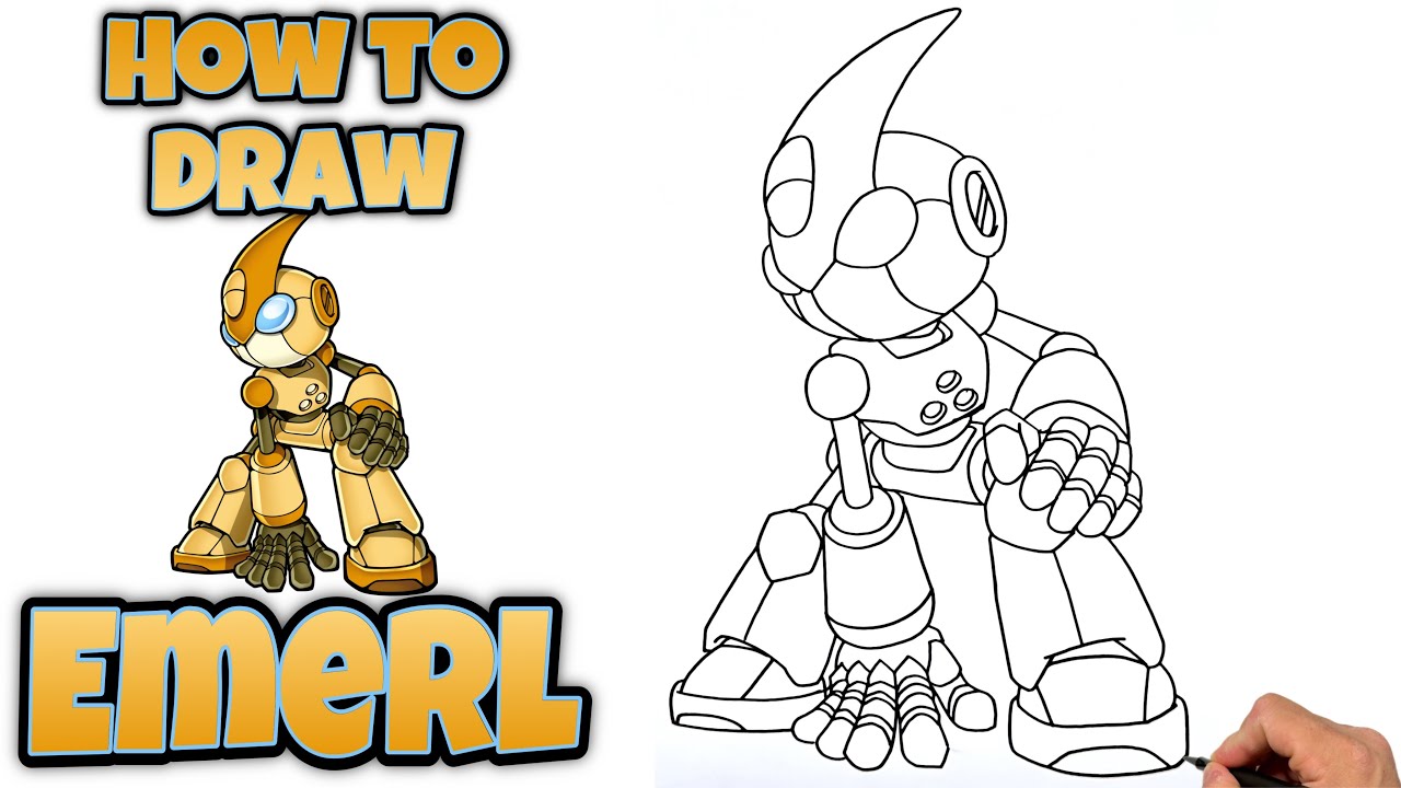 How To Draw Emerl | SONIC THE HEDGEHOG #drawing #sonicthehedgehog # ...