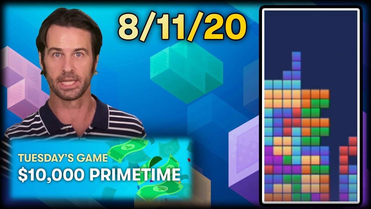 $10,000 Tetris Primetime - Flawless T-Spin Factory [8/11/20] - YouTube