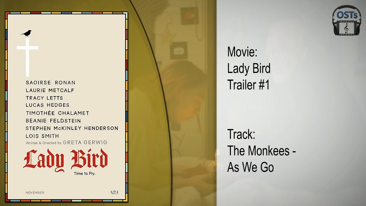Lady Bird | Soundtrack | The Monkees - As We Go Along - YouTube