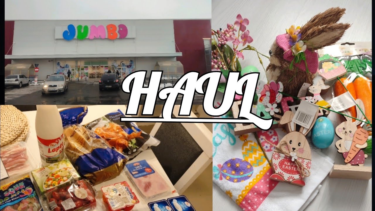 VlOG| O vizită la JUMBO 🐇/Haul JUMBO/Haul LIDL - YouTube
