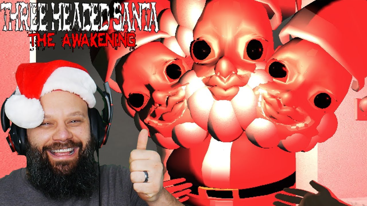 Why 3 Heads? WHY NO PANTS?! Three Headed Santa: The Awakening *NEW FROM ...