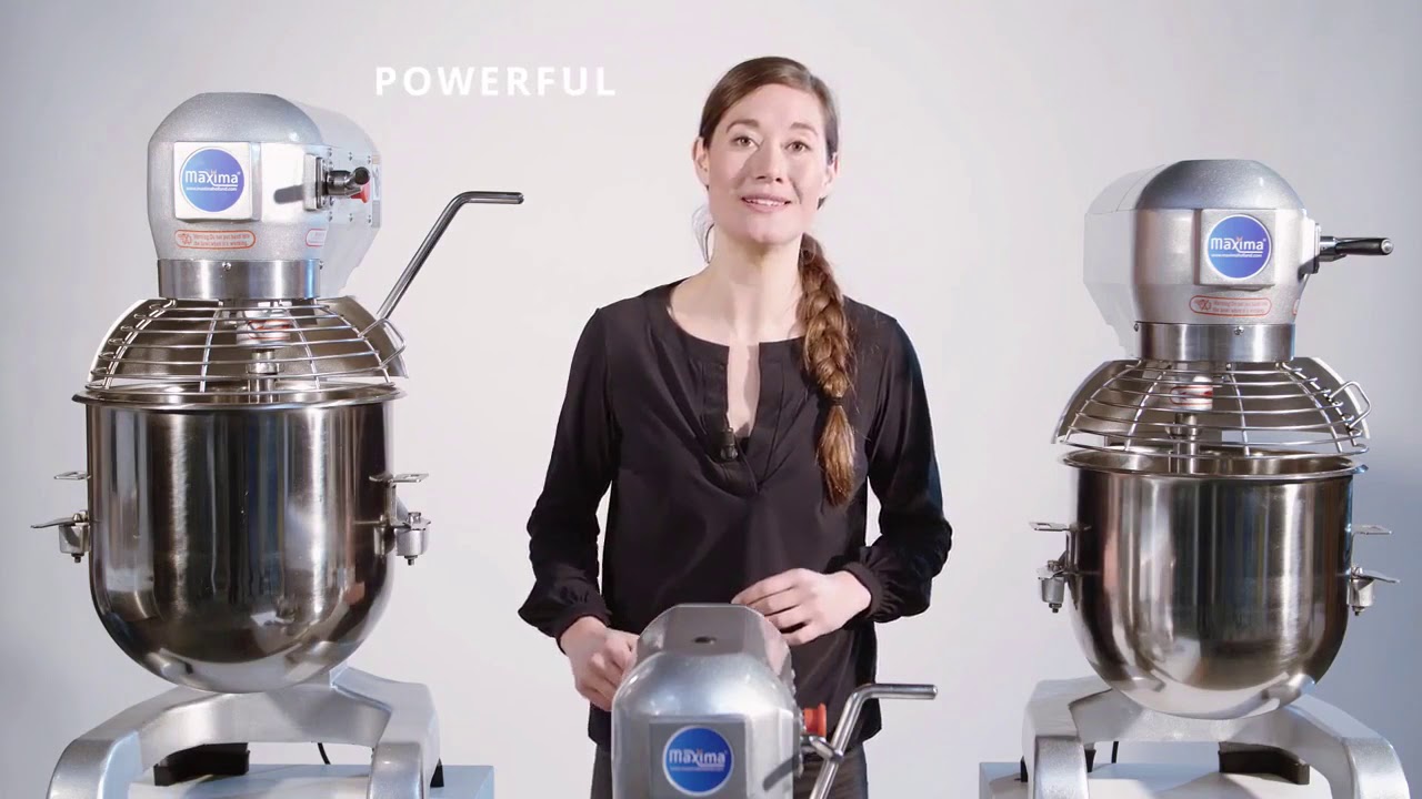 Mixer planetar 20 litri-Maxima Olanda - YouTube