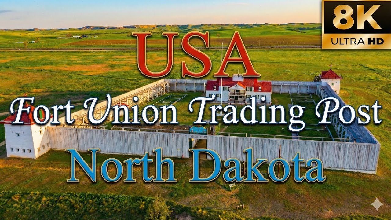 HISTORY ALIVE: The Grand Fort Union Trading Post in 8K (Spring 2024) 🇺🇸 ...