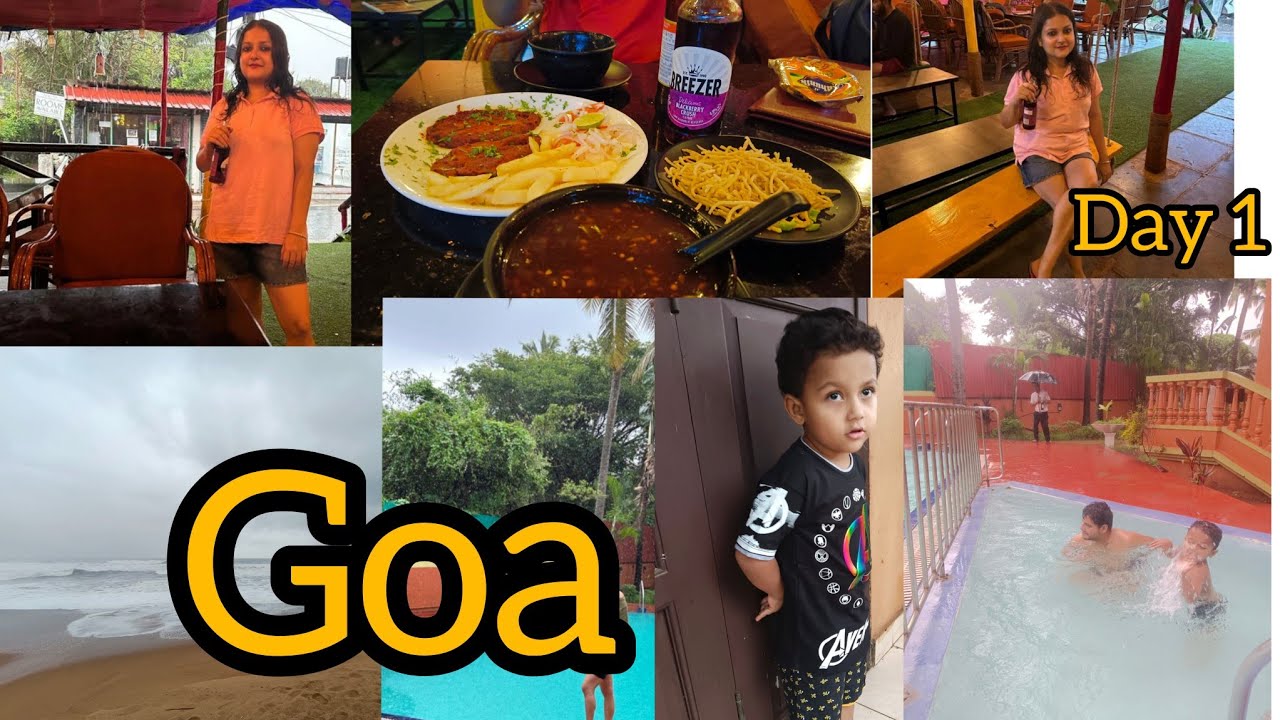 ||Goa Diaries||Journey to Goa||Day 1#beachlife#travelvlog#archienama ...