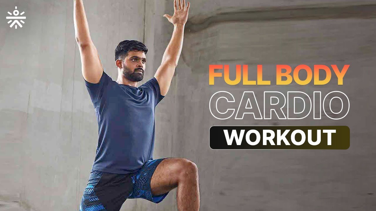 HIIT Cardio Workout | Full Body Cardio Workout | Fat Burning Cardio ...