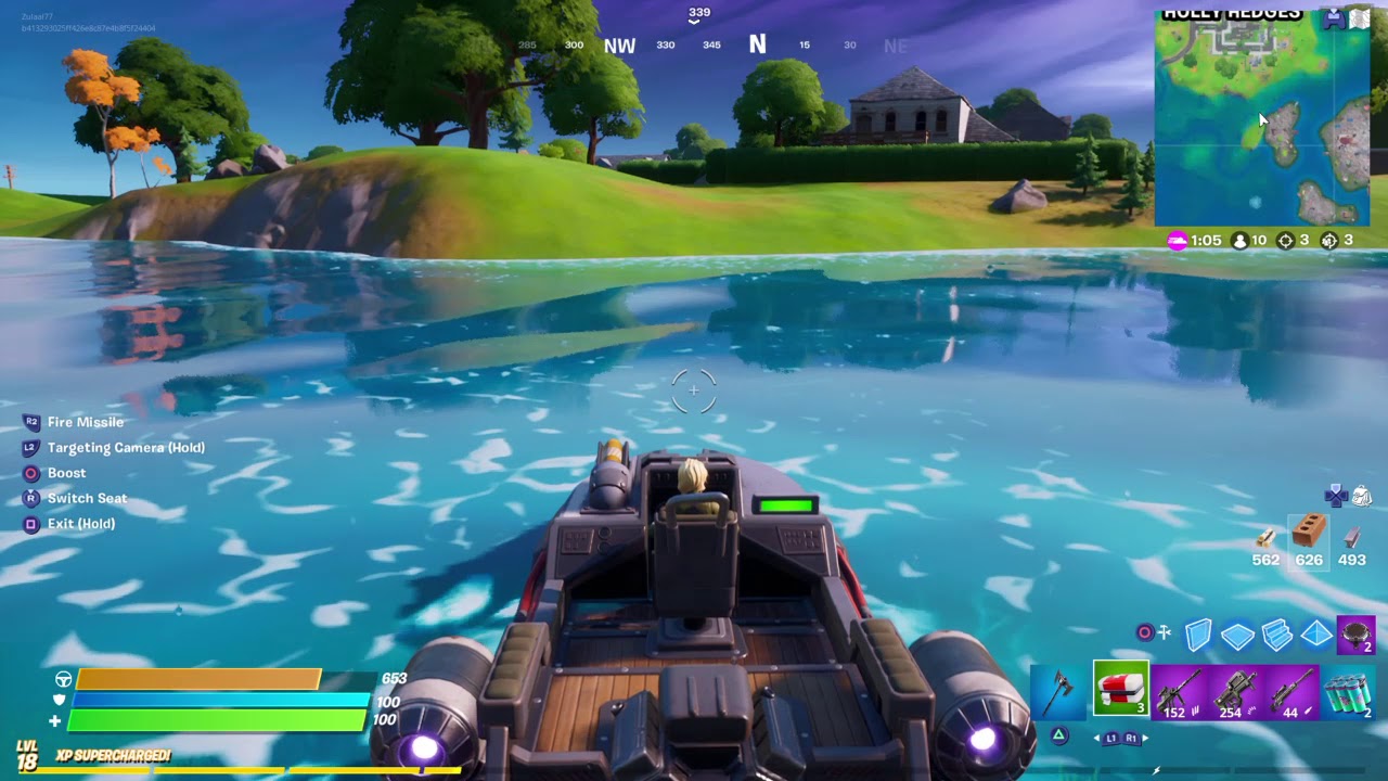 Fortnite finding mythic boss (Kit) Location catty corner vault VICTORY ...