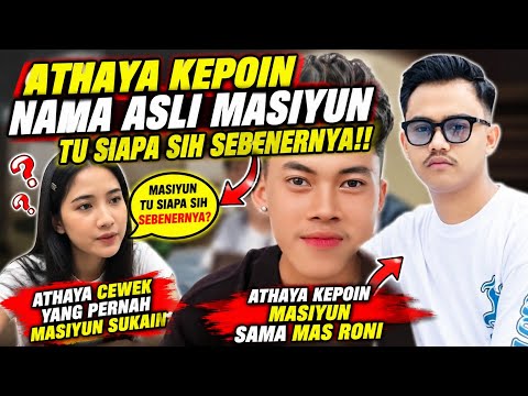 Live Masiyun! ATHAYA PENASARAN SAMA Nama Asli Masiyun 🤪 Apakah ATHAYA Mulai Ada hati sama Masiyun🤪