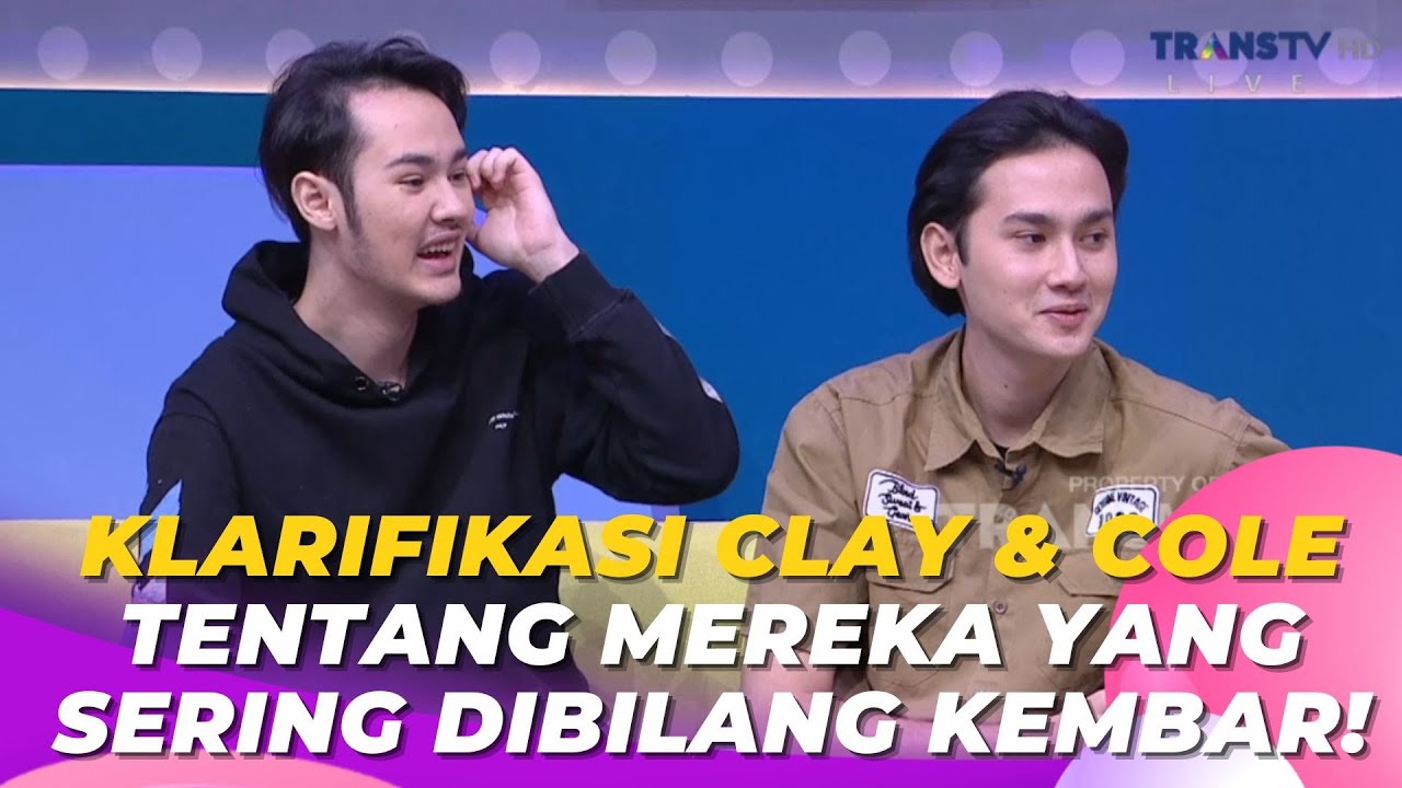 Klarifikasi Clay & Cole Tentang Mereka Yang Sering Dibilang Kembar! | BROWNIS (7/9/23) P2 - YouTube