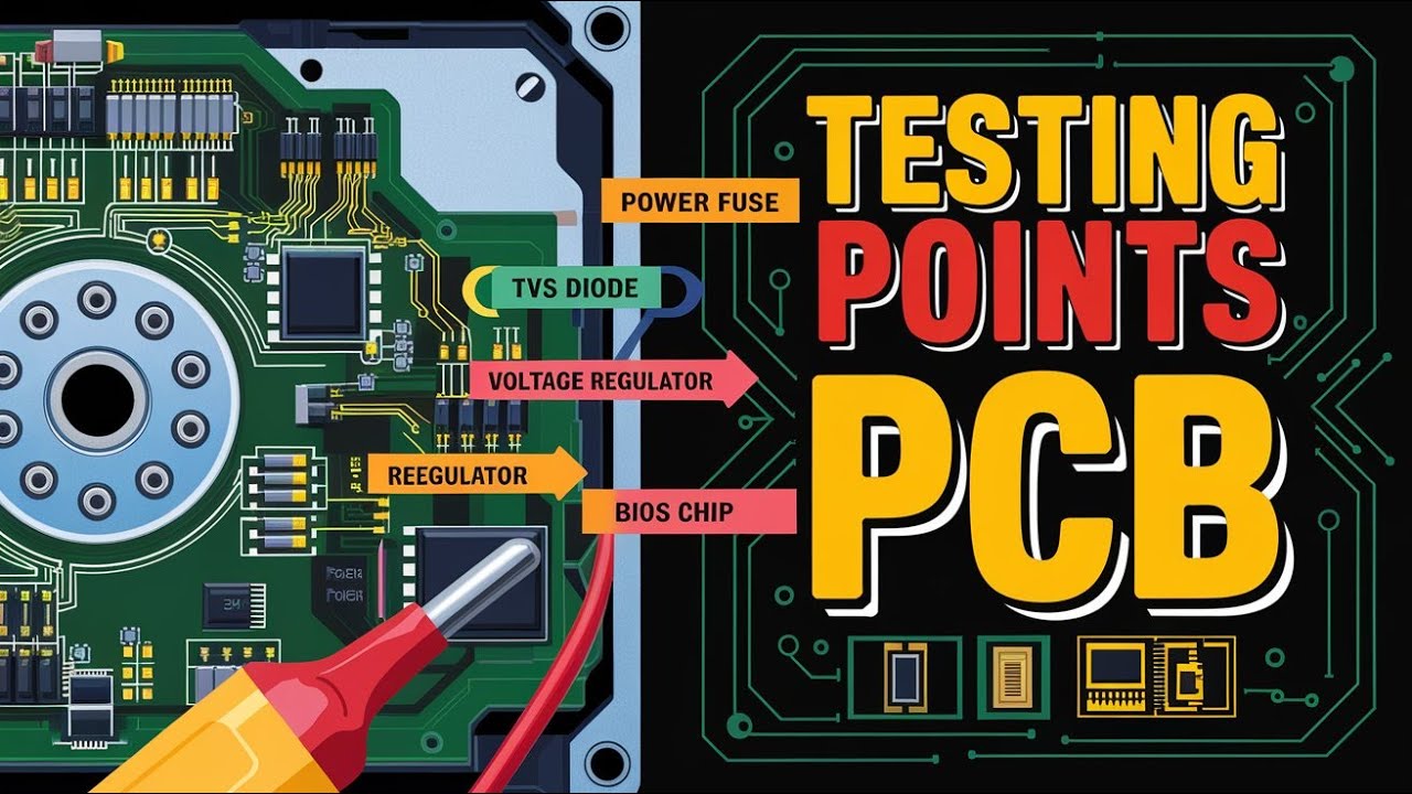 🔧 Common Testing Points on Hard Disk PCB 🔍 - YouTube