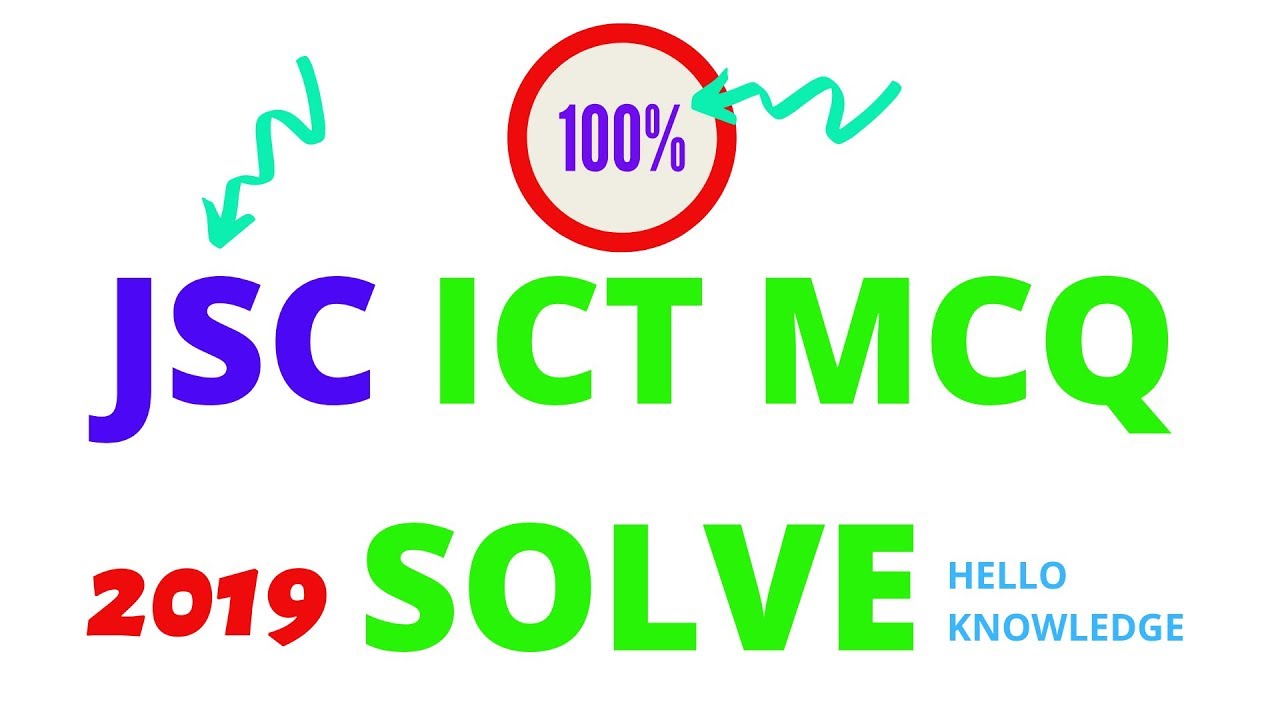 JSC ICT MCQ question solve 2019 - YouTube