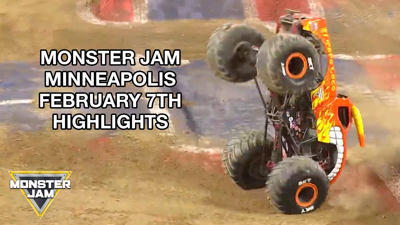Monster Jam Minneapolis Highlights | February 7th, 2026 | 5PM - YouTube