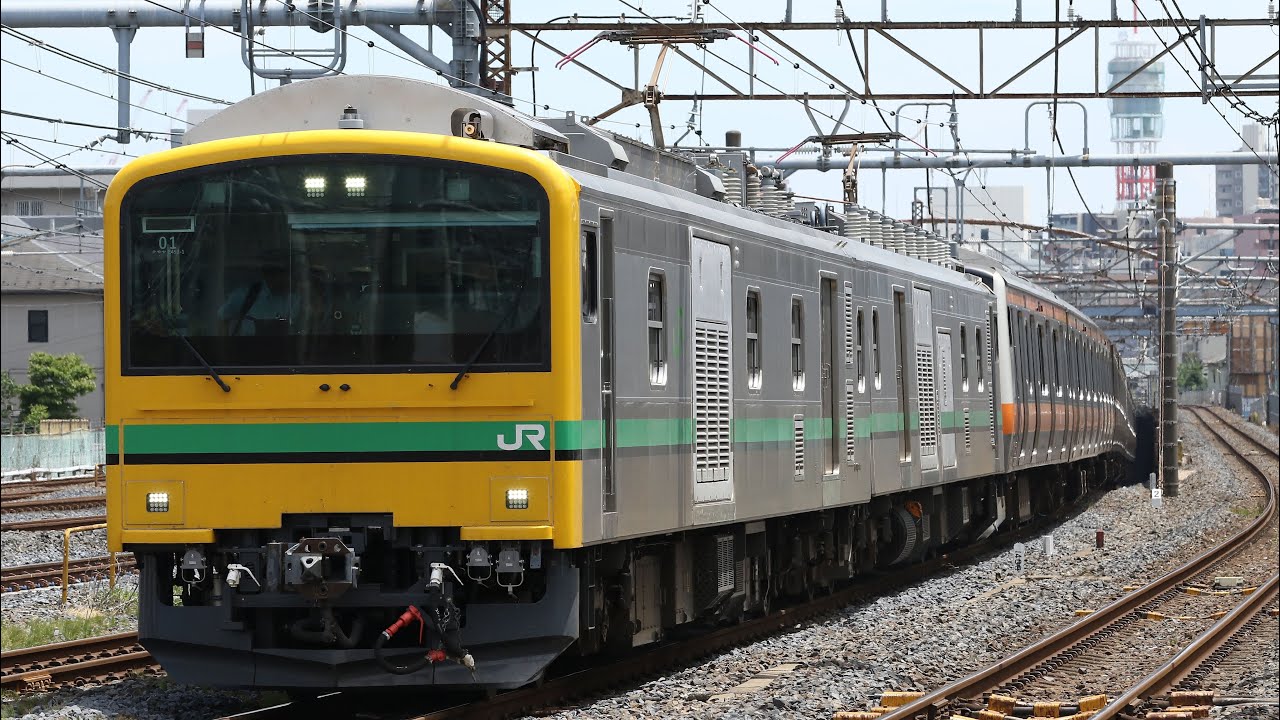 【試運転&配給輸送】 E493系+中央線E233系 別所信号場〜大宮操車場通過 - YouTube