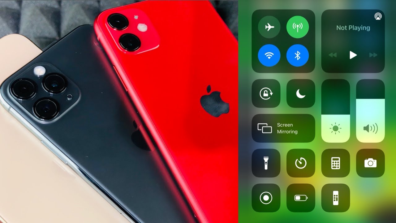 How to Use & Customize Control Center on iPhone 11, iPhone 11 Pro ...