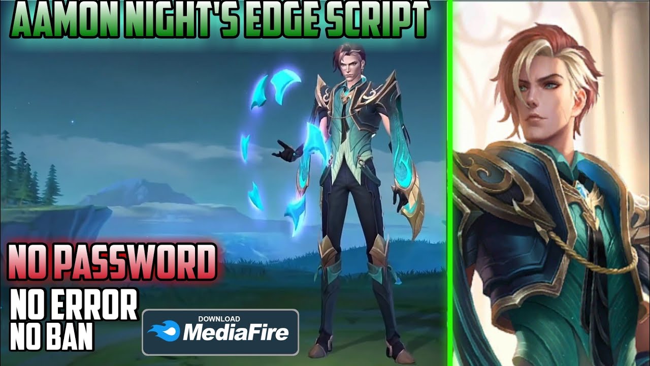 Aamon Normal skin Night's edge script Early access No password | YHA ...