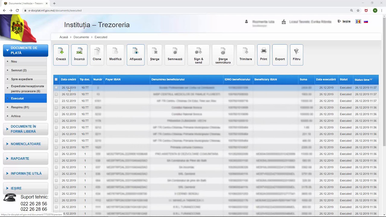 Sistemul Institutia Trezoreria „e-docplat”, Lecția I - YouTube