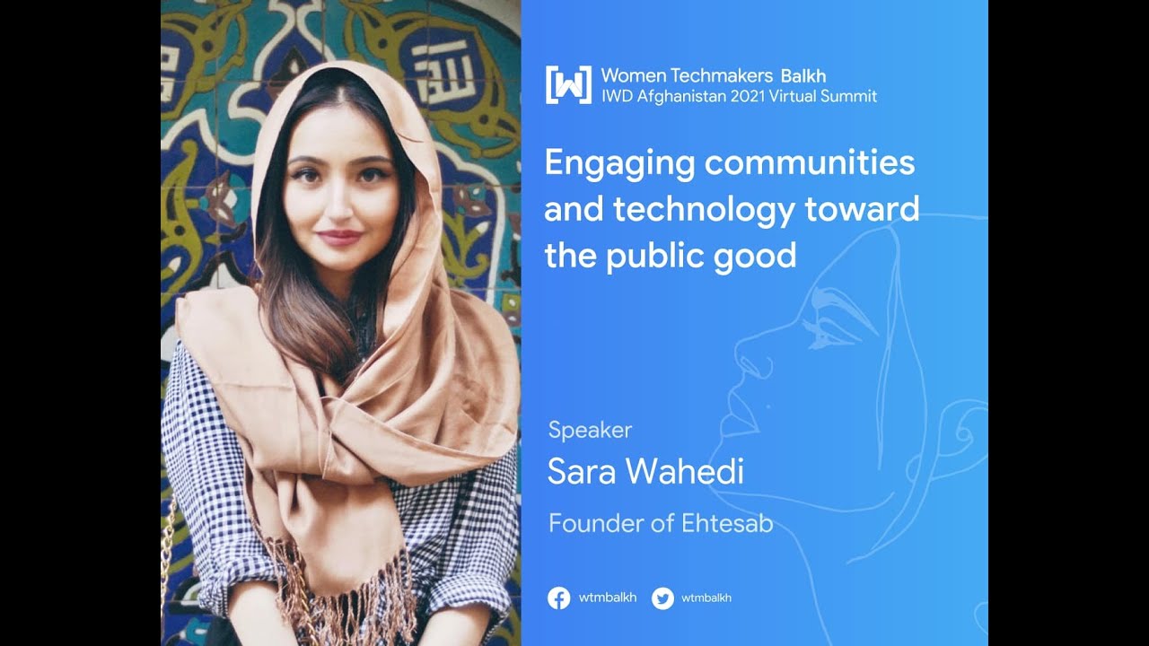 Sara Wahedi - Engaging Communities and Technology Toward the Public ...