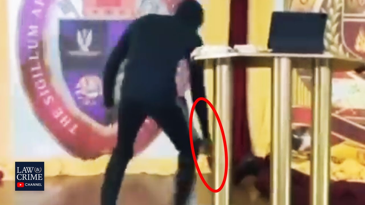 Video Shows New York Bishop Robbed at Gunpoint During Sermon - YouTube